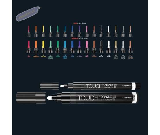 Touch Opaque Markers - Panton